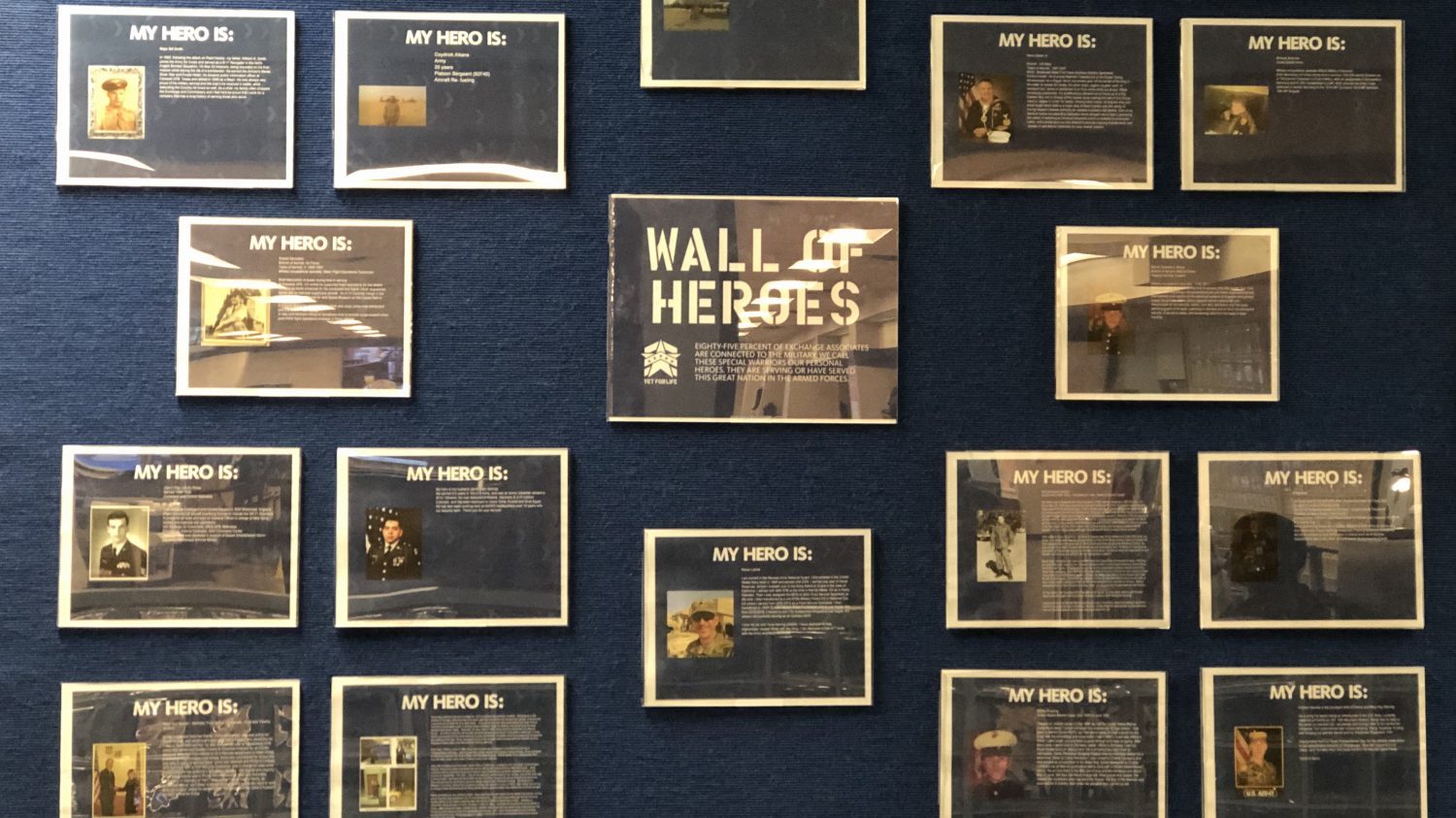 Wall of Heroes Brings Family Serving Family to Life – The Exchange Post