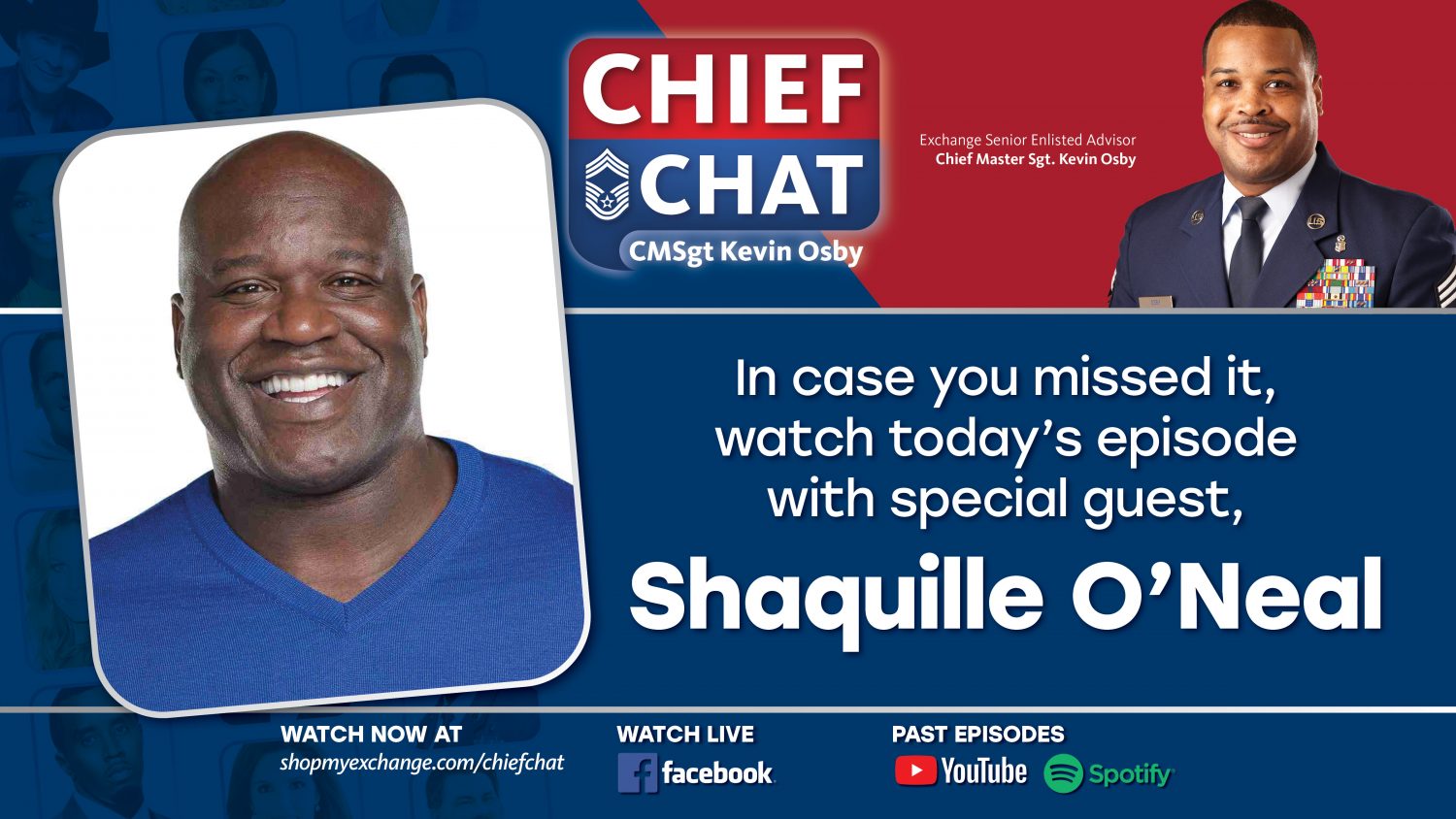 ICYMI: Find Out About Shaq’s History as an ‘AAFES Kid’ on ‘Chief Chat ...