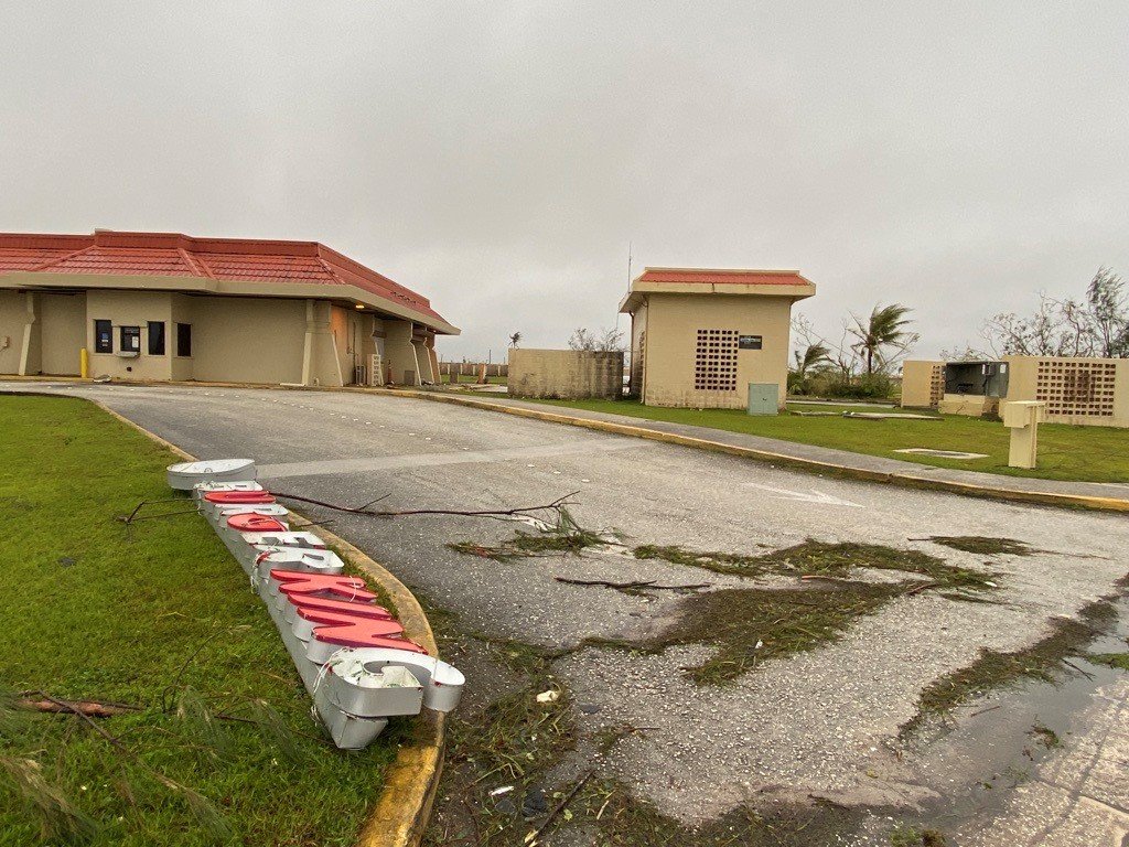 Guam Exchange Team Working to Reopen Facilities After Typhoon Mawar ...