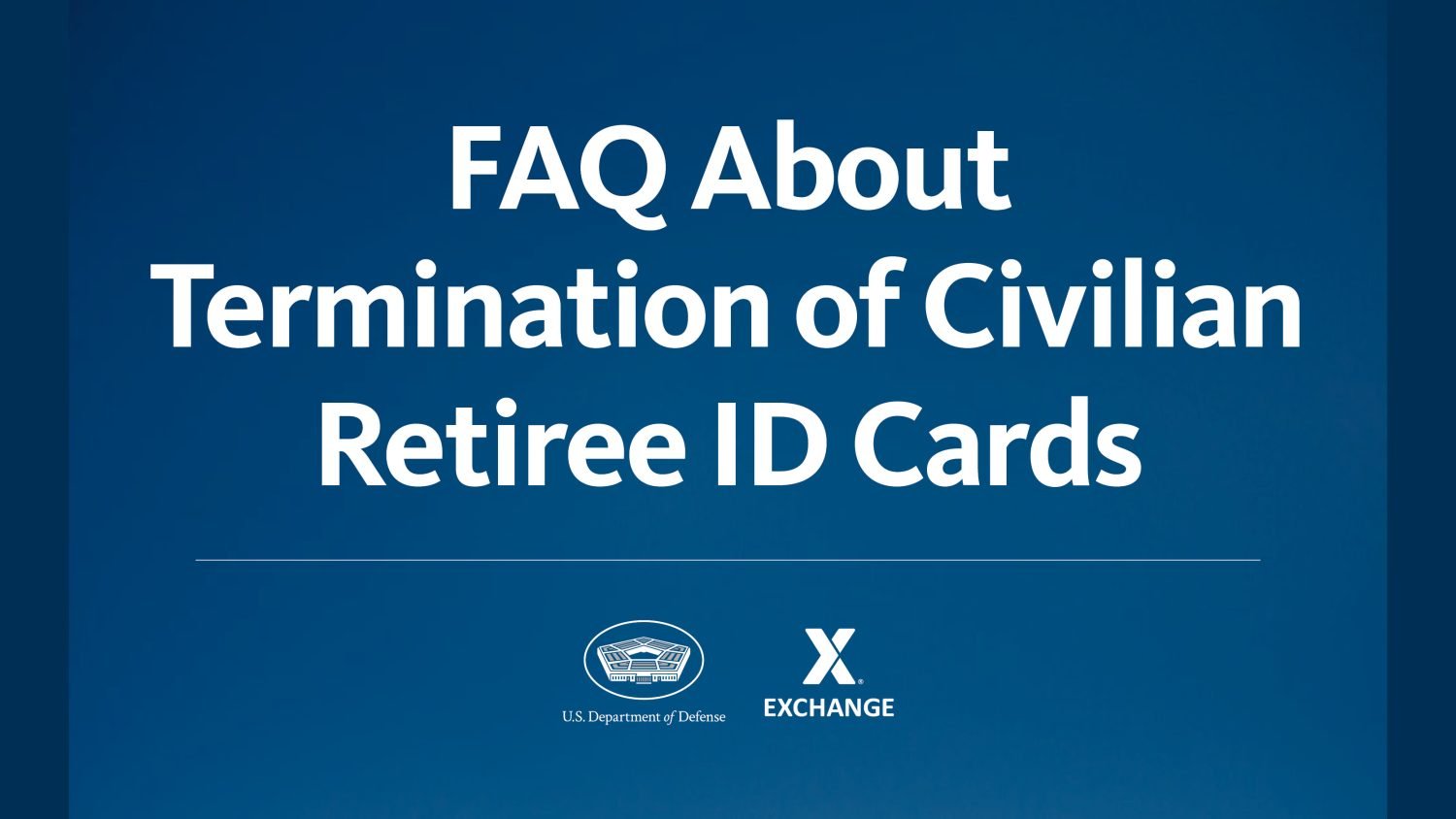 DoD Civilian Retiree ID Cards are Ending. Here’s What That Means ...